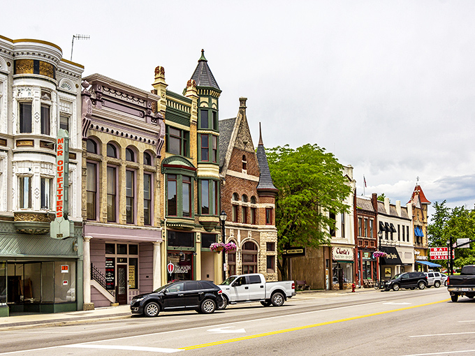 Downtown Celina looks like a movie set where small-town America still thrives, complete with historic buildings and that impossibly blue Midwestern sky.