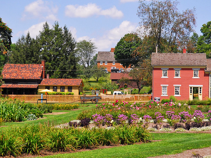Strolling down Zoar's main street feels like walking through a living history book where the pages are made of brick, mortar, and perfectly preserved German determination.