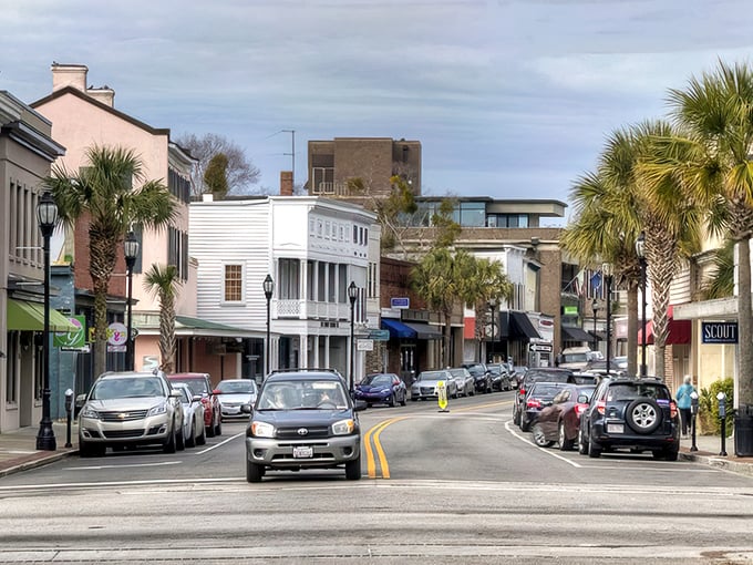 Bay Street welcomes you with its perfect blend of historic charm and modern convenience. Those palm trees aren't just for show&mdash;they're nature's welcome committee.