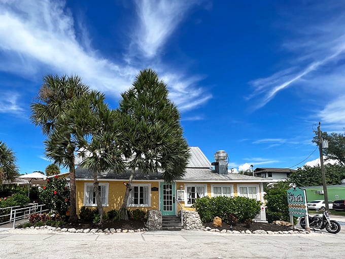 Not every treasure comes with a pirate map. This charming yellow cottage on Anna Maria Island houses culinary gold worth the hunt.