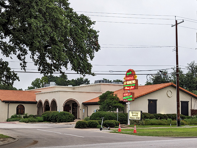 The promised land of Tex-Mex beckons with that iconic sign declaring Matt's El Rancho the "King of Mexican Food" &ndash; a bold claim that generations of Austinites wholeheartedly endorse.