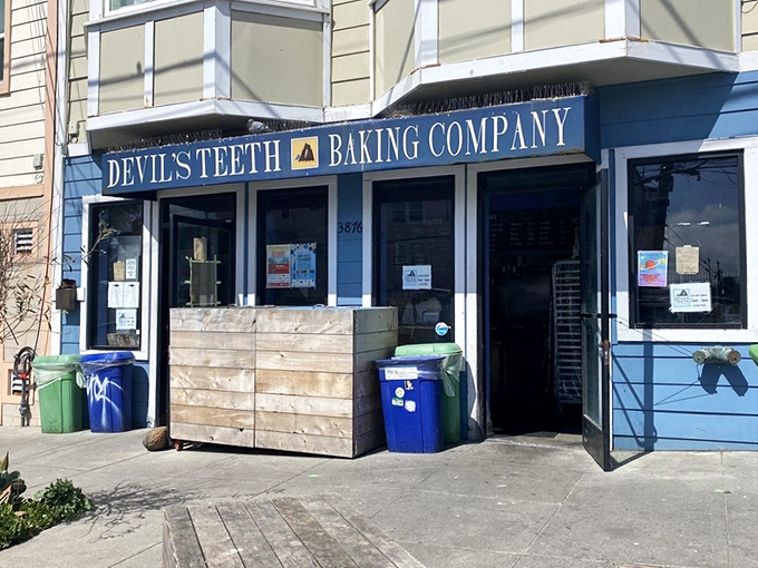 No fancy frills here&mdash;just a humble blue exterior that belies the extraordinary culinary treasures waiting inside this neighborhood gem.