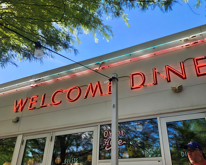 That iconic red neon sign isn't just illuminating the Phoenix night&mdash;it's beckoning you toward biscuit nirvana like a carb-loving lighthouse.