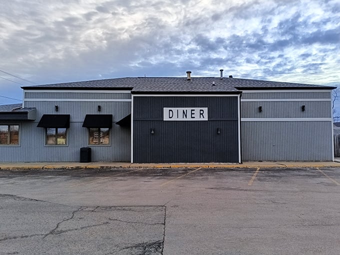 A quiet morning at the diner before the breakfast rush. Those booths have cradled more hometown stories and coffee refills than any therapist's couch in the county.
