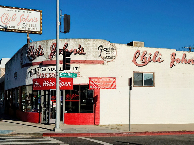 That iconic "Famous Coast to Coast" sign isn't just vintage marketing&mdash;it's a promise that's been kept to generations of chili enthusiasts.