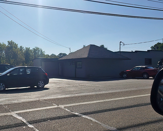 From the outside, you'd never guess what awaits. This humble building houses some of Ohio's most celebrated beef &ndash; proof that books and steakhouses shouldn't be judged by their covers.