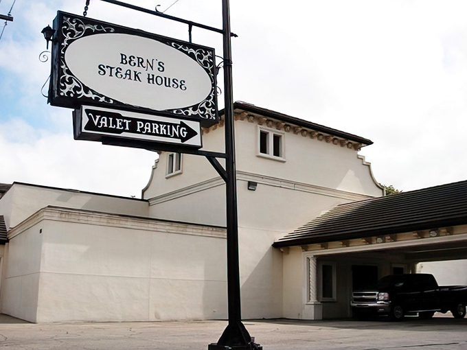 That classic sign promises more than parking&mdash;it's a beacon for beef lovers across Florida signaling "culinary nirvana ahead."