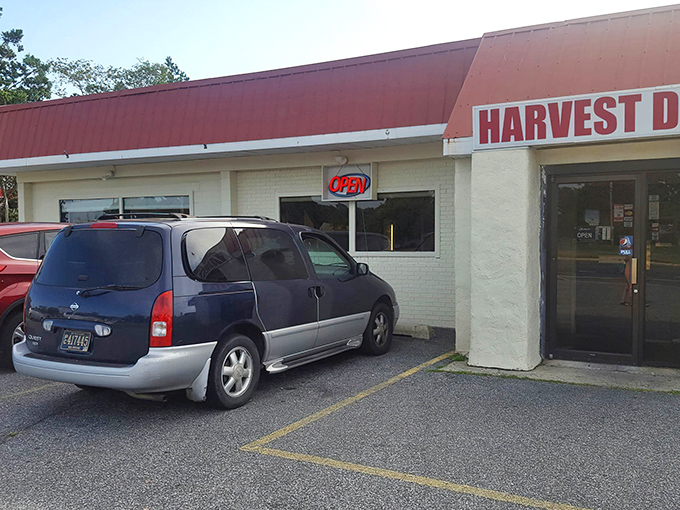 The humble exterior promises nothing fancy, but that's exactly how the best breakfast spots always look.