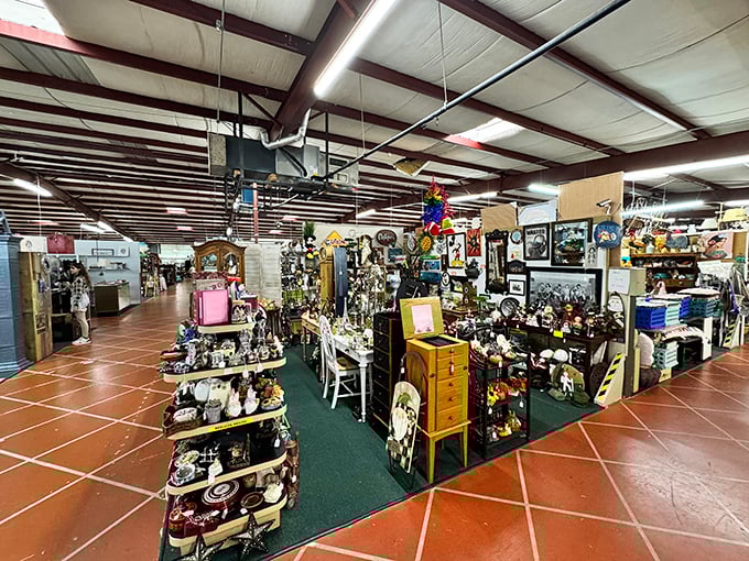 Treasure hunting paradise! The Antique Gallery of Houston's interior is a maze of memories waiting to be rediscovered.