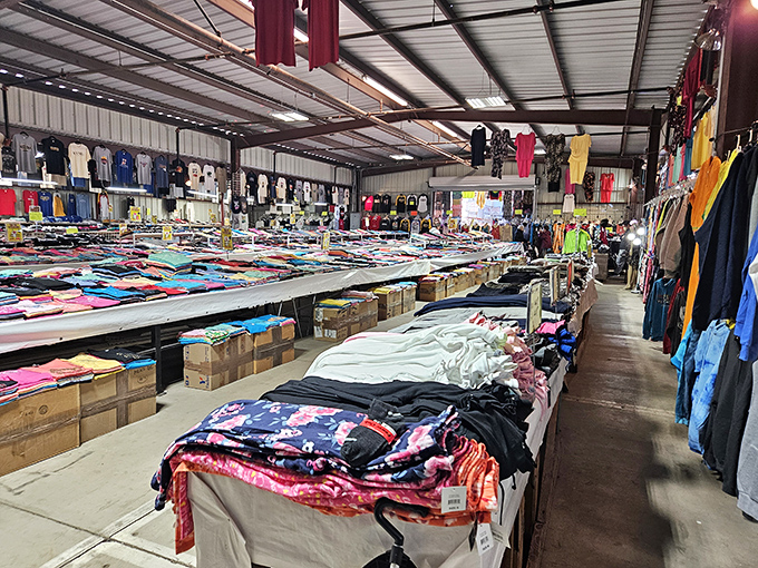 Arizona Market Place &ndash; where endless aisles of colorful merchandise meet desert sunshine, creating a bargain hunter's paradise that transforms "just browsing" into "I need a bigger car for all these treasures."