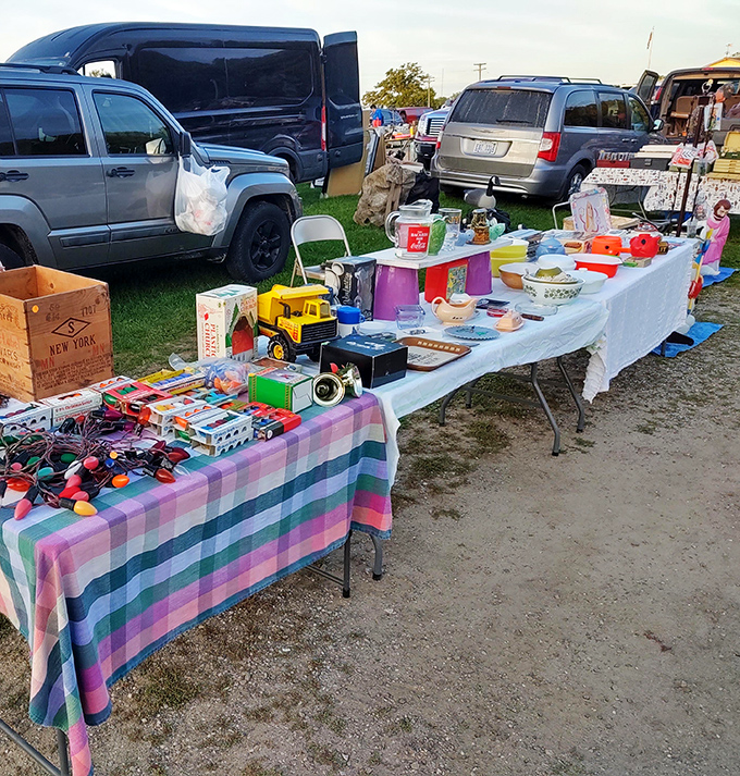One person's castoffs become another's treasures at Armada Flea Market, where hockey jerseys and vintage knickknacks await their second chance at greatness.