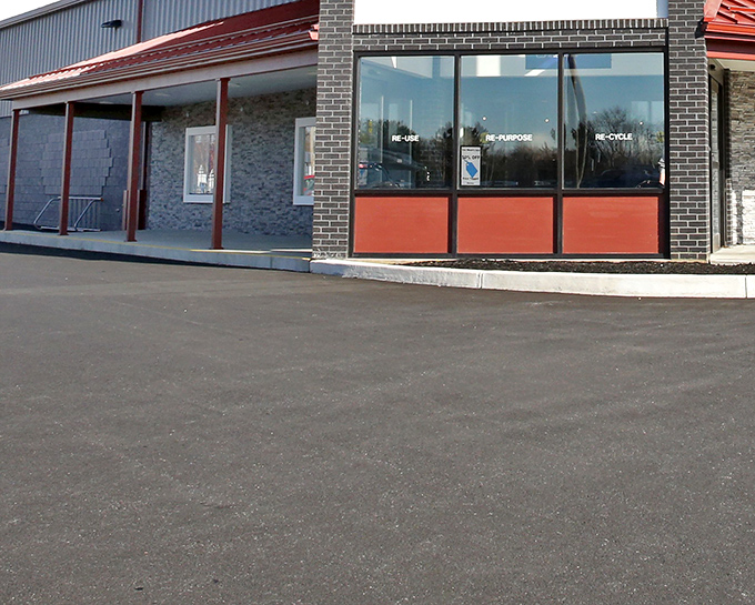 The modern exterior of Ephrata Re-Uzit belies the treasure trove within&mdash;like finding a portal to bargain heaven disguised as a regular storefront.