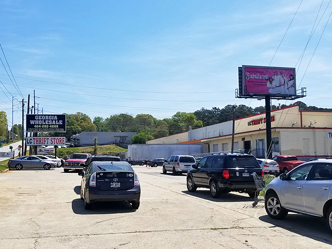 The unassuming exterior of Last Chance Thrift Store hides a treasure trove that would make Indiana Jones jealous.