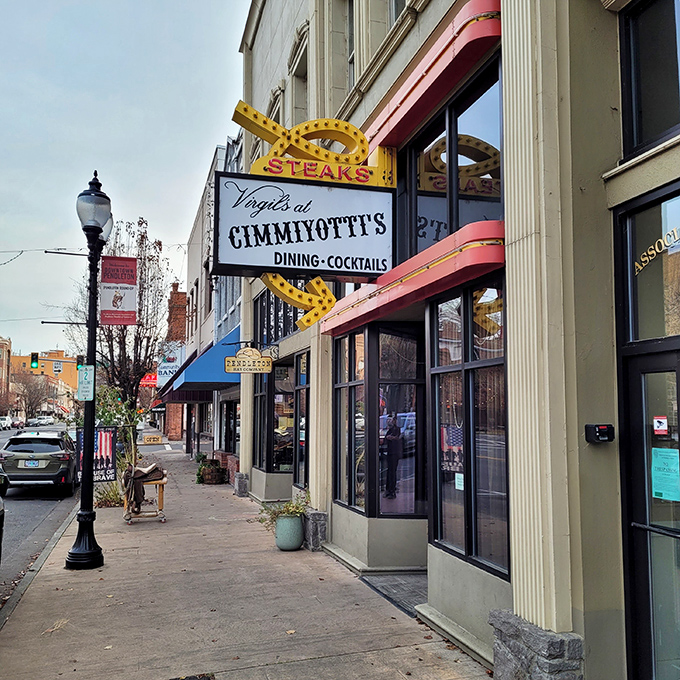 That iconic yellow arrow sign isn't just pointing to dinner&mdash;it's directing you to one of Eastern Oregon's most legendary culinary experiences.