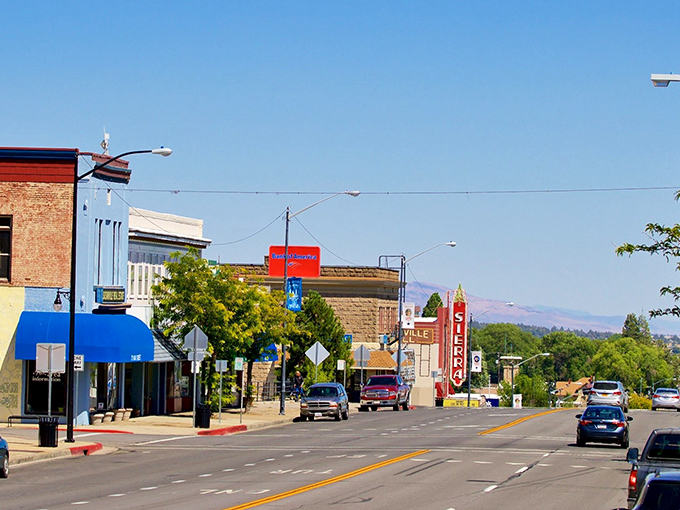 Main Street magic! Susanville's historic downtown offers that perfect blend of small-town charm and mountain views without the big-city price tag.