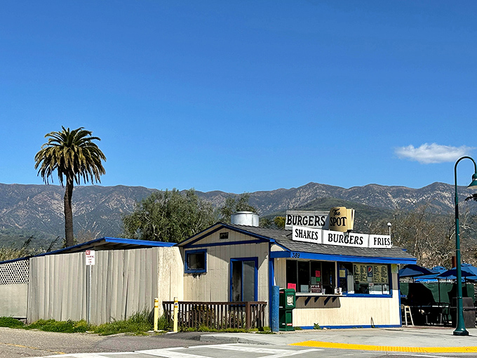 With the majestic Santa Ynez Mountains as its backdrop, this humble burger haven proves that sometimes the best views come with the best chews.