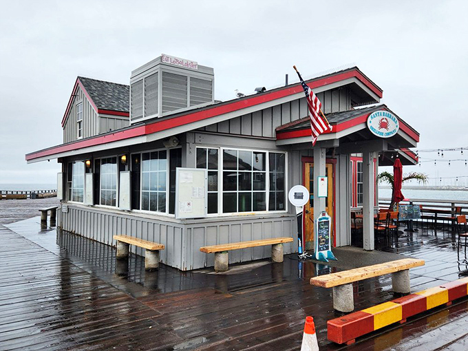 Where maritime charm meets mouthwatering seafood - this weathered wharf gem puts flavor before fancy facades.