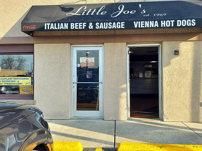 The unassuming storefront of Little Joe's in Countryside might not look like much, but culinary treasures rarely advertise themselves with neon lights and valet parking.