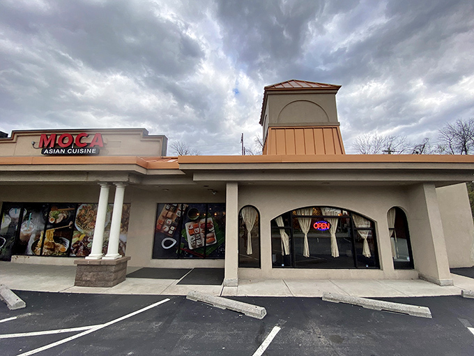 Don't let the modest strip mall location fool you. Behind that glowing "OPEN" sign awaits a treasure trove of Asian culinary delights.