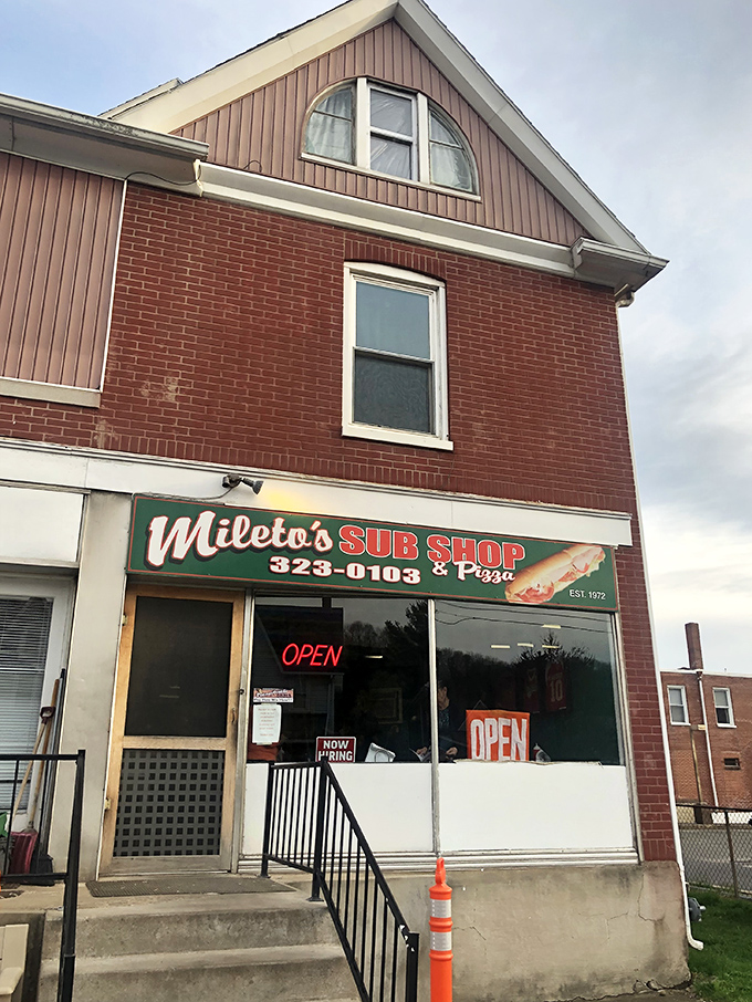 The unassuming brick storefront of Mileto's has been beckoning hungry Williamsport residents since 1972. Some treasures don't need fancy packaging.