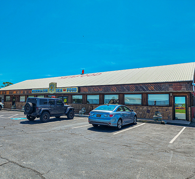 The unassuming exterior of Meding's Seafood hides Delaware's coastal treasure&mdash;proof that the best seafood joints never waste money on fancy facades when there's crab to perfect.