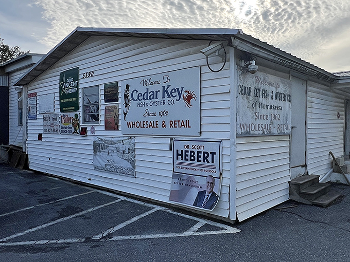 The unassuming exterior of The Freezer belies the culinary treasures within. Like finding a pearl in an oyster, this former bait shop houses seafood that keeps locals coming back.