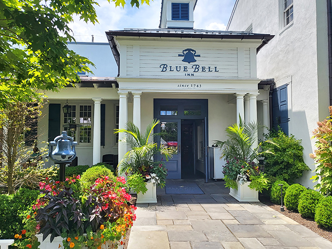 The unassuming white exterior of Blue Bell Inn hides culinary treasures within&mdash;like finding a Rolex in your grandmother's cookie jar.