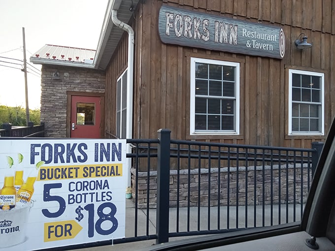 That weathered wood exterior whispers promises of comfort food treasures waiting inside this Pennsylvania gem.