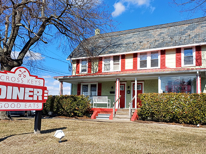 Cross Keys Diner proves that the best treasures hide behind the most unassuming facades.