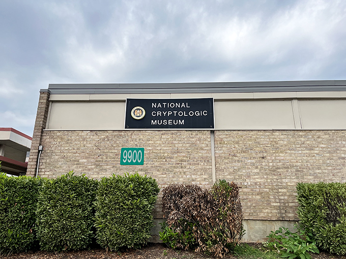 Don't let this humble exterior fool you - America's cryptologic treasures hide behind these unassuming walls.