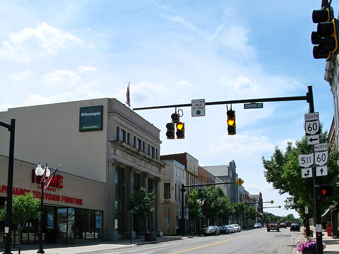 Ashland's Main Street offers that perfect small-town charm where traffic lights are merely suggestions for slowing down to admire the architecture.