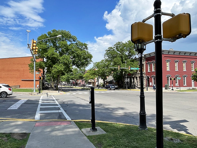 Wellsboro's Main Street feels like Norman Rockwell painted it yesterday, complete with gas lamps that make evening strolls magical.