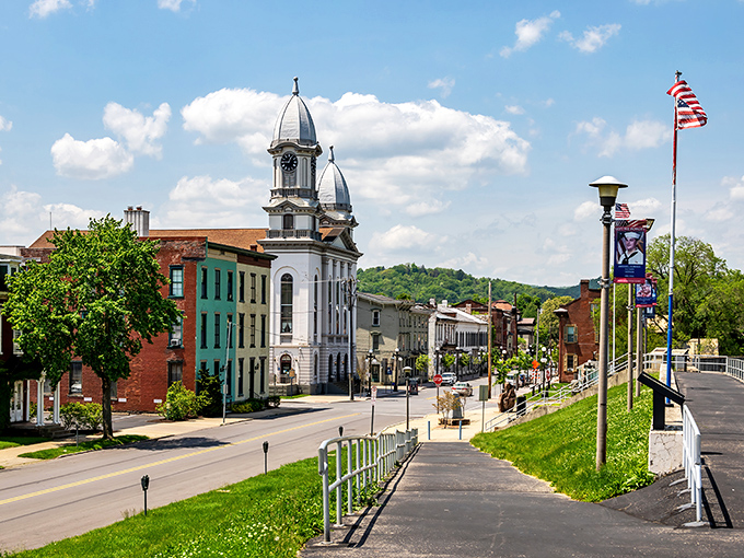 Downtown Lock Haven greets visitors with historic charm and tree-lined streets. The kind of Main Street that makes you wonder why you ever lived anywhere else.