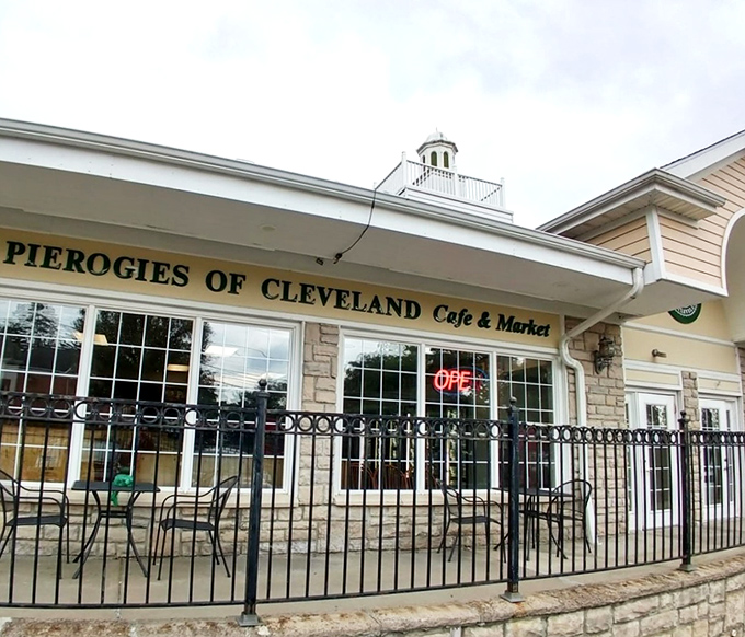 The unassuming exterior of P.O.C. hides culinary treasures within, like finding a diamond in a strip mall setting.