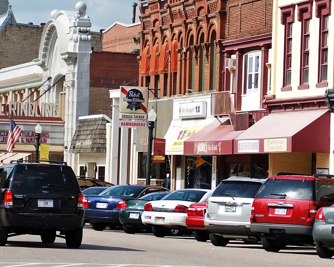 Baraboo's historic downtown feels like stepping into a Norman Rockwell painting, complete with brick facades and the occasional pickup truck for authentic Midwest flavor.