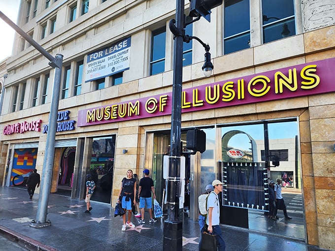 Downtown LA's brain-bending playground lights up the night, promising optical adventures that'll make your eyes question everything.