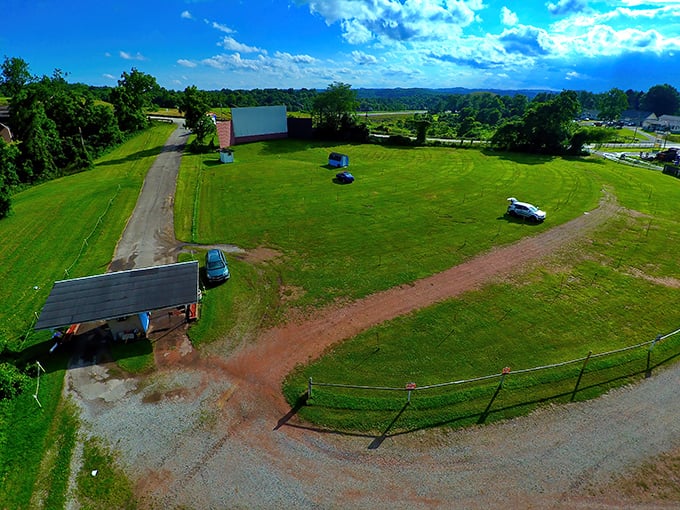 The ultimate social distancing before it was trendy: A perfect Pennsylvania evening with rolling hills providing nature's stadium seating.