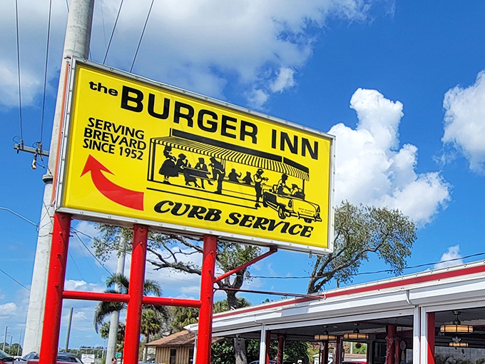 That iconic yellow sign has been beckoning hungry Floridians since the Eisenhower administration. Some landmarks change with time&mdash;this one perfected itself decades ago.