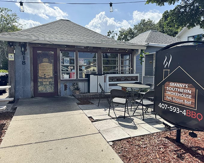 The unassuming exterior of Granny's Southern Smokehouse hides BBQ treasures that would make even the most stoic Floridian weep with joy.