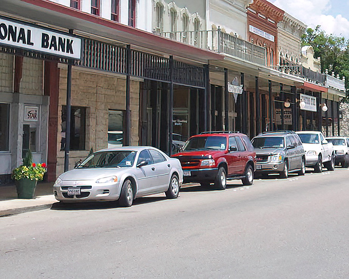 Granbury's historic downtown storefronts transport you to a simpler time, where modern SUVs park alongside architecture that's witnessed a century of Texas tales.