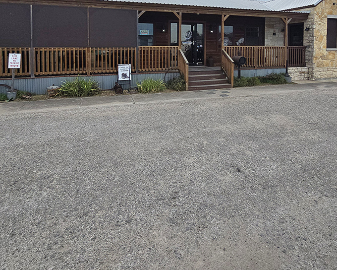Unassuming charm at its finest. This rustic wooden porch and simple exterior hide culinary treasures that would make fancy restaurants blush with envy.