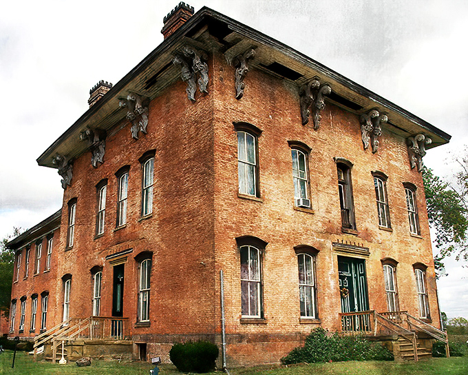 This towering brick fortress commands attention like a Victorian-era celebrity &ndash; impossible to ignore and absolutely unforgettable.