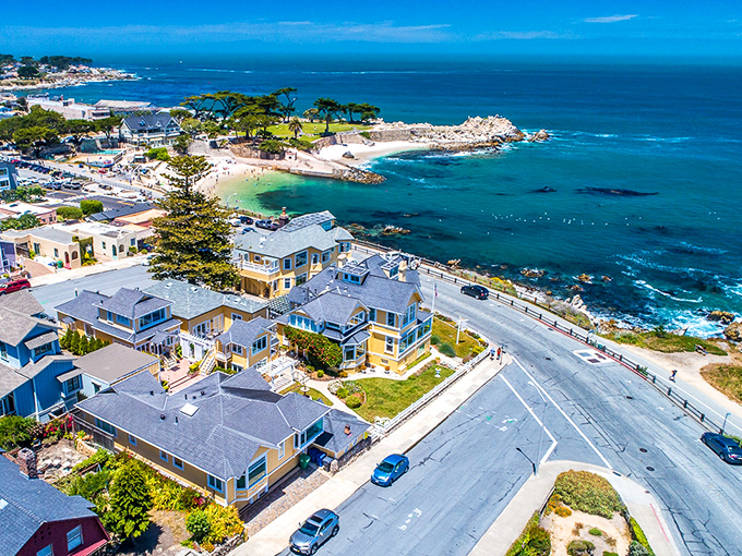 Lovers Point offers a rare West Coast treat&mdash;watching the sunrise over water while sea otters perform their morning commute.