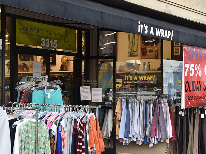 That 75% off sign isn't a typo &ndash; it's your invitation to dress like a star without the celebrity price tag.