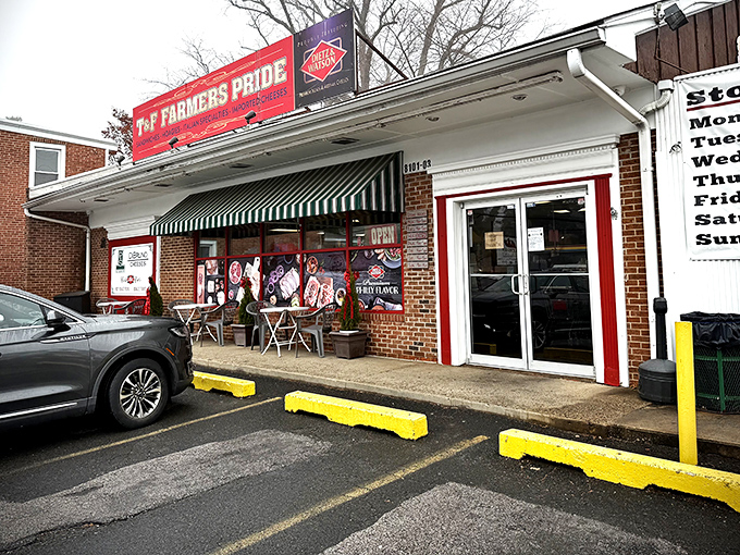 The unassuming storefront with its bright red sign promises more than meets the eye&mdash;a Philadelphia sandwich sanctuary hiding in plain sight.