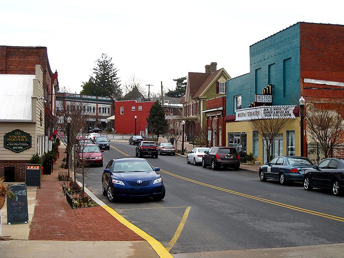 Federal Street showcases Milton's colorful charm with historic buildings that look like they're auditioning for a Hallmark movie set.