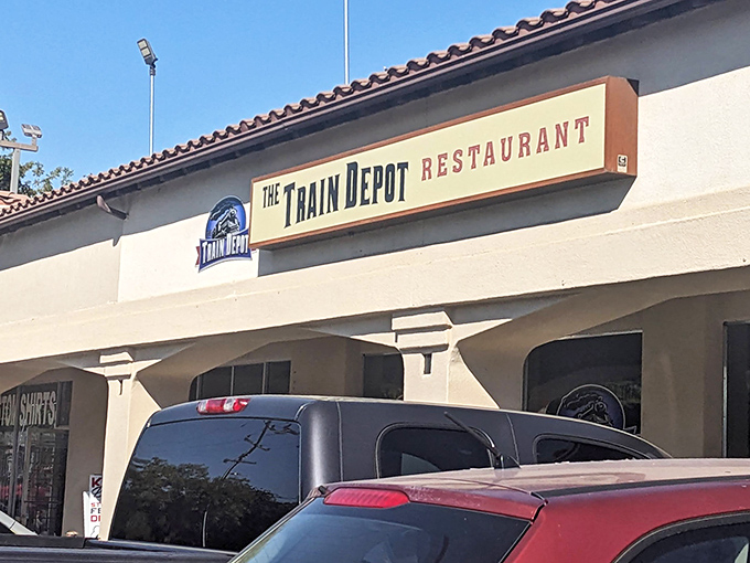 All aboard the breakfast express &ndash; this unassuming exterior hides Fresno's most legendary biscuits and gravy inside.