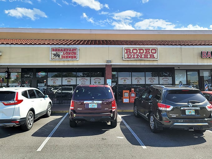 A full parking lot is always the first sign you've found a place worth stopping. Florida's food detectives know this rule well.