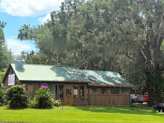The humble green-roofed cabin beneath Spanish moss-draped oaks doesn't scream "culinary destination"&mdash;until the aroma hits you. Florida's best BBQ hides in plain sight.