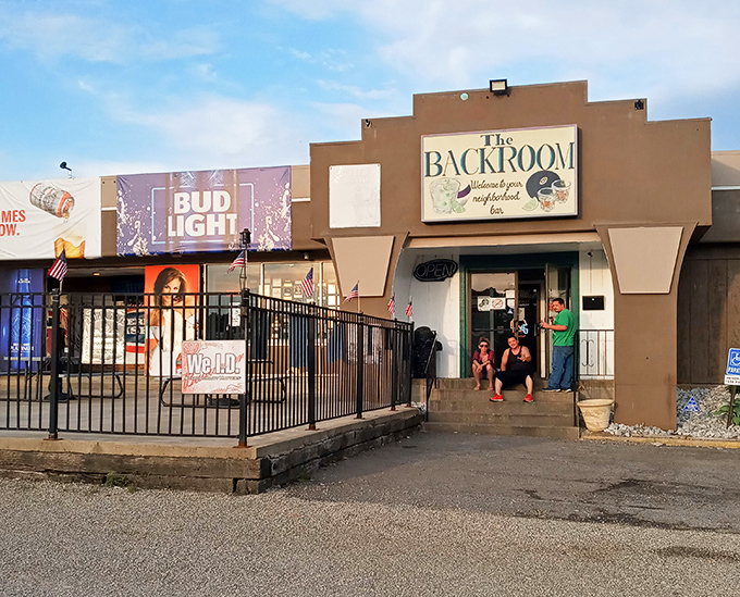 Like finding a twenty in last year's winter coat, The Backroom's modest entrance conceals unexpected treasures waiting just beyond those doors.